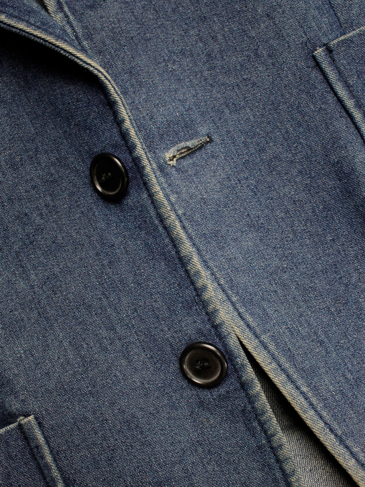 Maison Martin Margiela denim reproduction of a 1970's man's Maison Martin Margiela denim reproduction of a 1970's man's