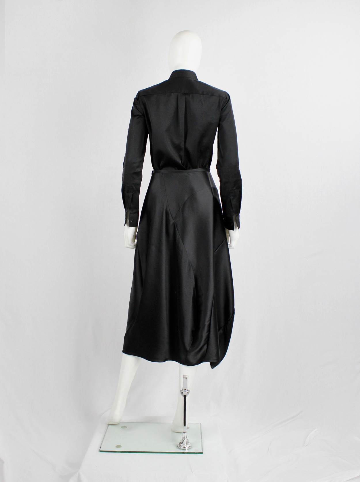 Comme des Garçons tricot black maxi skirt with bubble-shaped Comme des Garçons tricot black maxi skirt with bubble-shaped