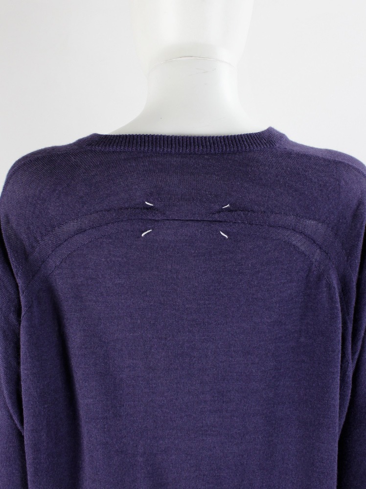 Maison Martin Margiela purple two-dimensional circular Maison Martin Margiela purple two-dimensional circular