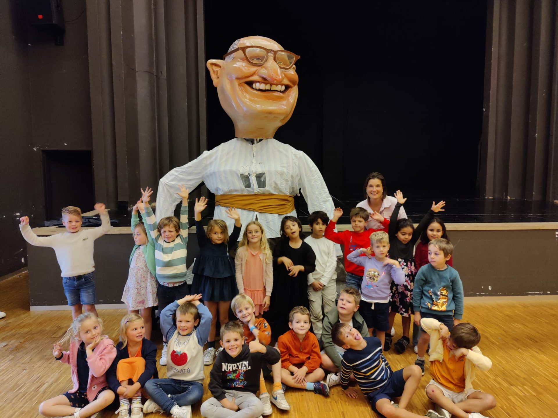 Op bezoek bij de reuzen! – Vrije Basisschool Zulte