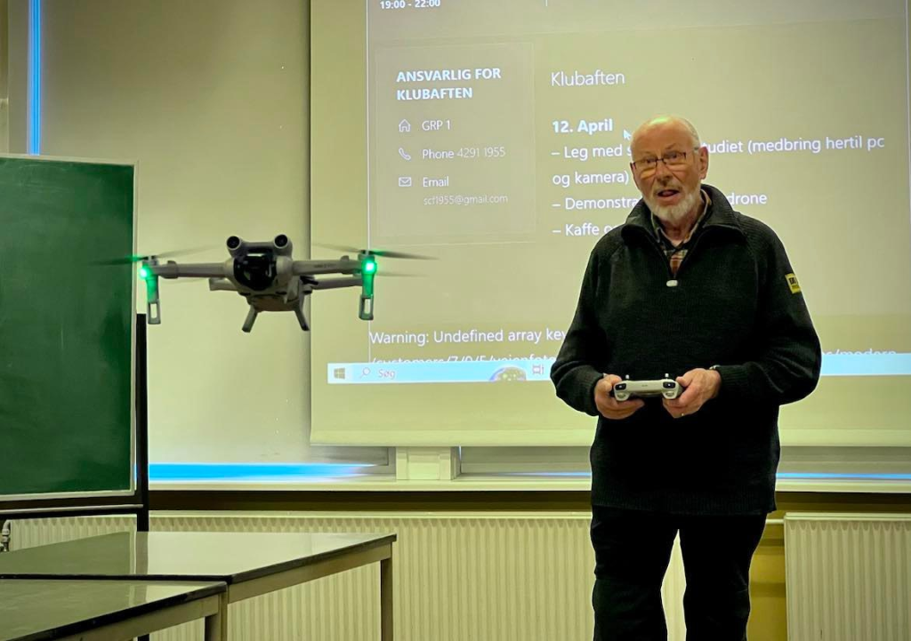 Drone flyvning og Focus Stacking – Vejen Fotoklub