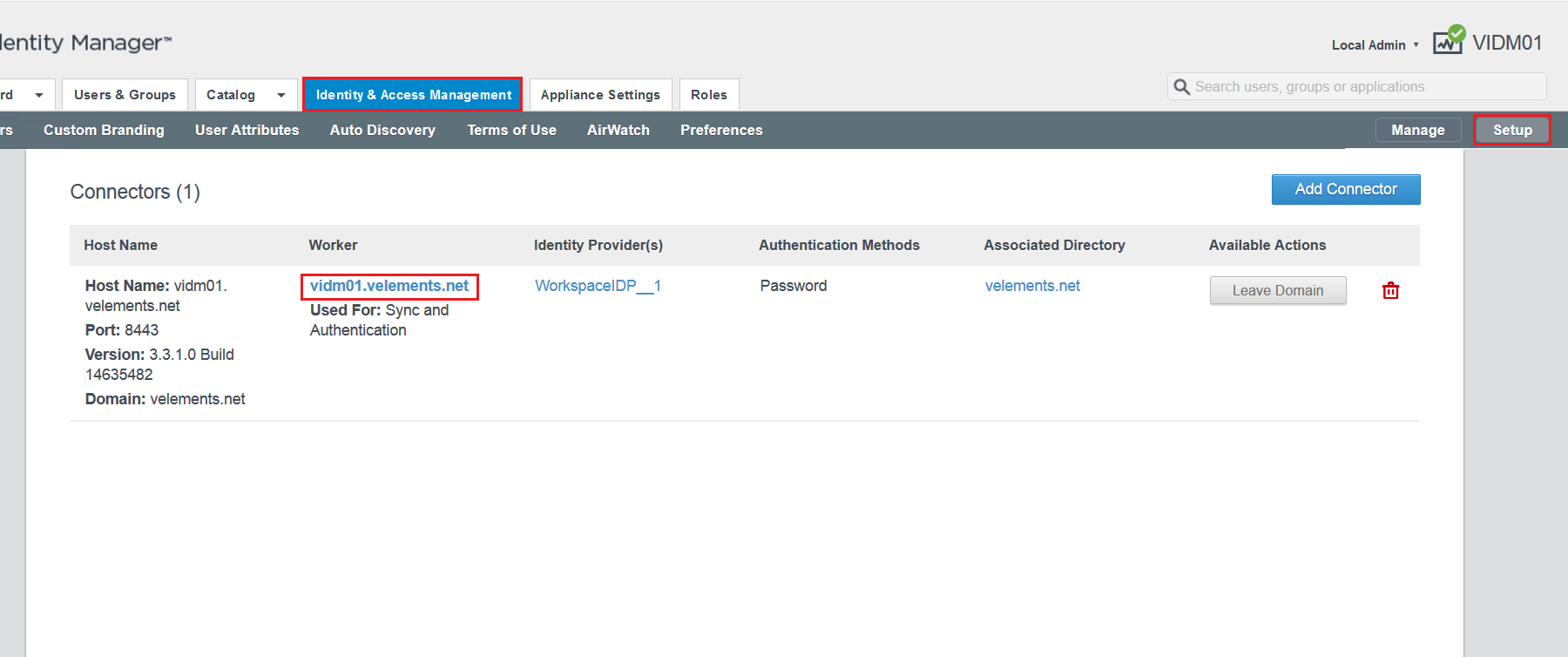 Deploying & Configuring VMware Identity Manager (vIDM) – Part 2 ...