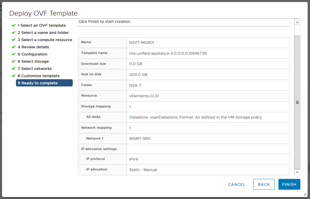 Deploying NSX-T Management Cluster – vElements.net Deploying NSX-T Management Cluster – vElements.net