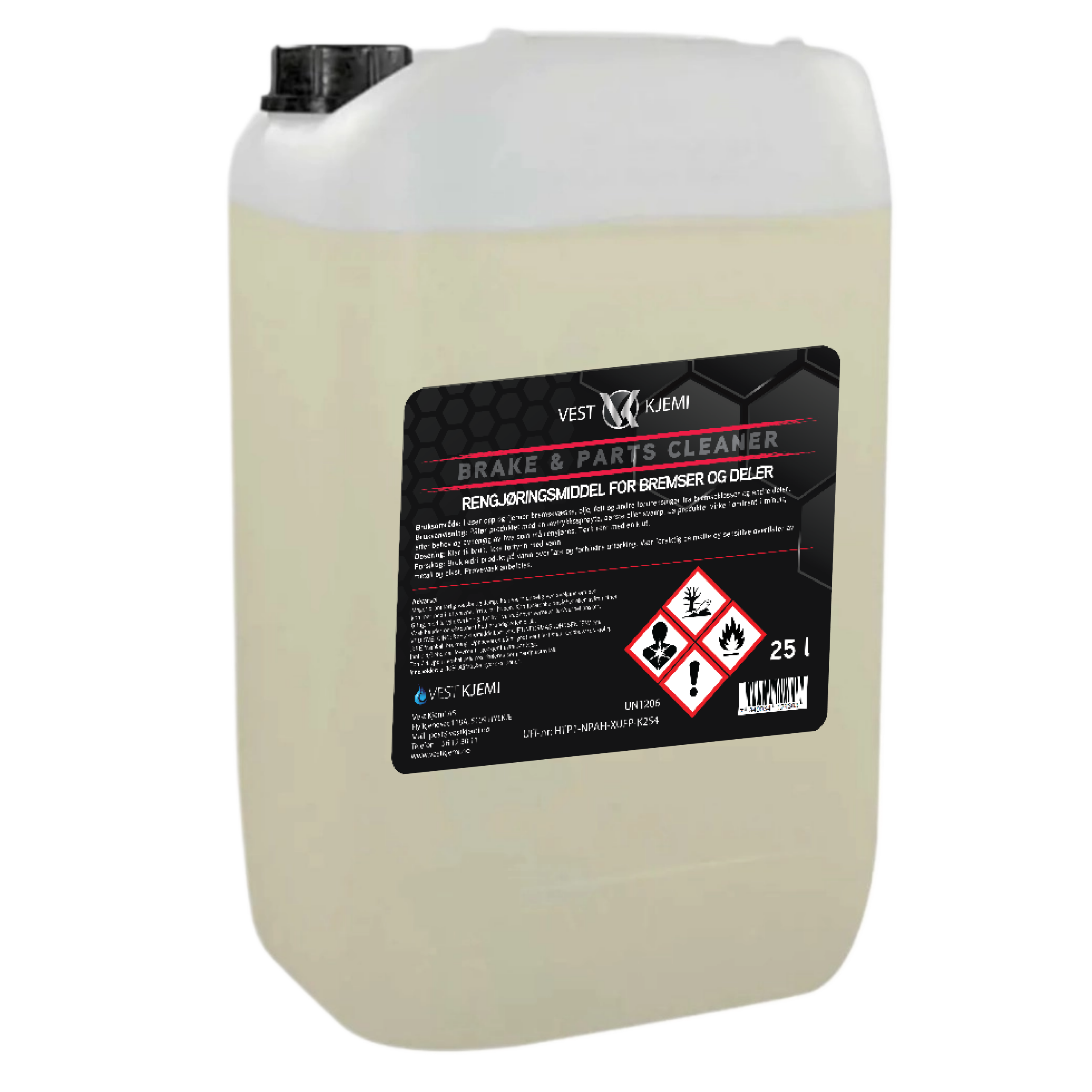 VK – BRAKE & PARTS CLEANER – Vest Kjemi AS