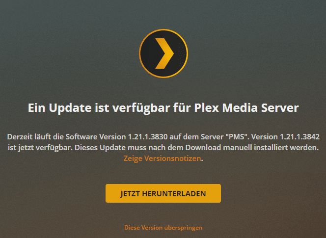 Plex Update: So installieren sie ein manuelles Update für Ihren Plex-Server