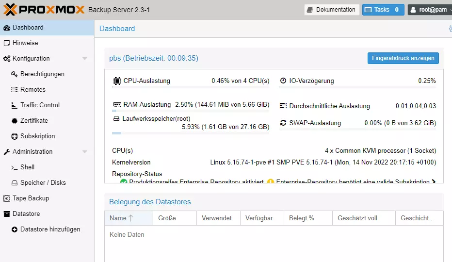 Proxmox Backup Server: Anleitung für die Installation (Tutorial)