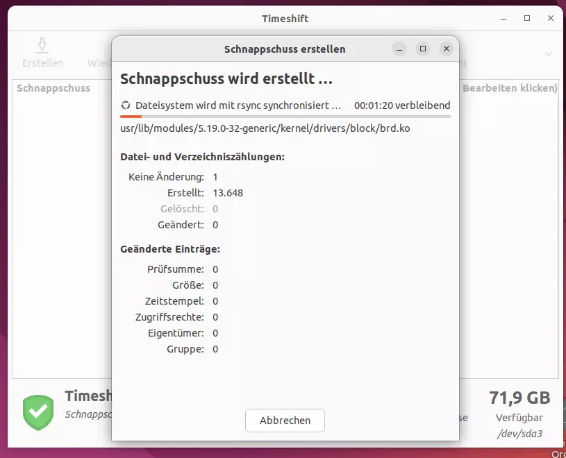 Timeshift für Backups auf Linux installieren (Tutorial)