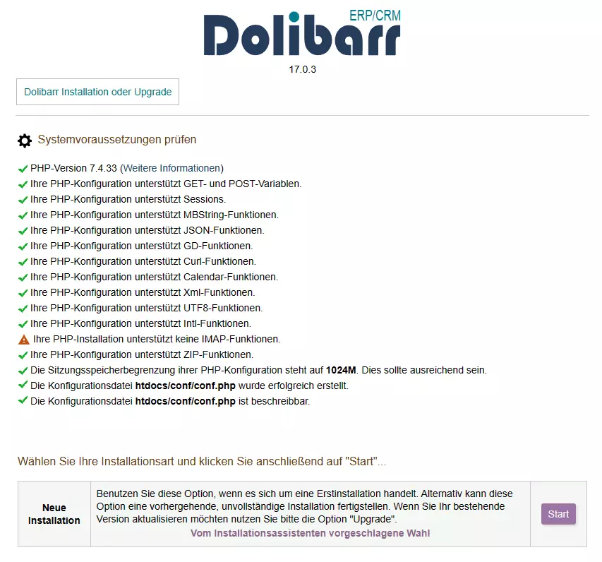 Dolibarr Installation unter Linux Ubuntu 22.04 / Debian 11 (Tutorial)