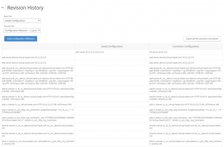 Netscaler Configuration Files Virtual Hawk Com
