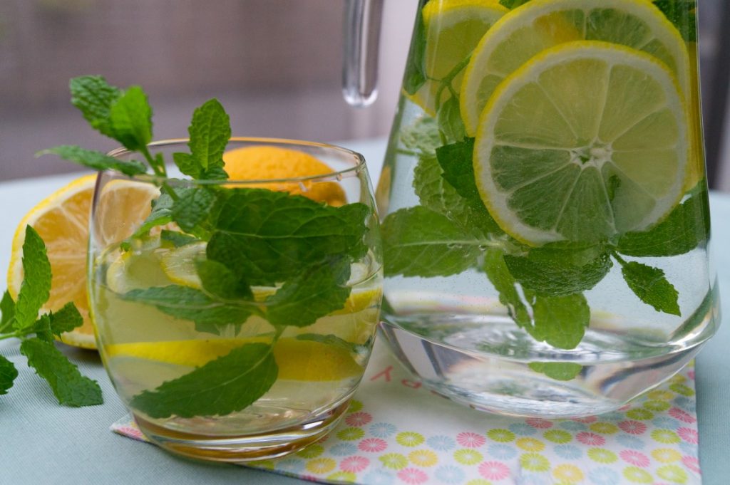 Fruitwater Citroen munt Vlaamsenefrologischedietisten Fruitwater Citroen munt Vlaamsenefrologischedietisten