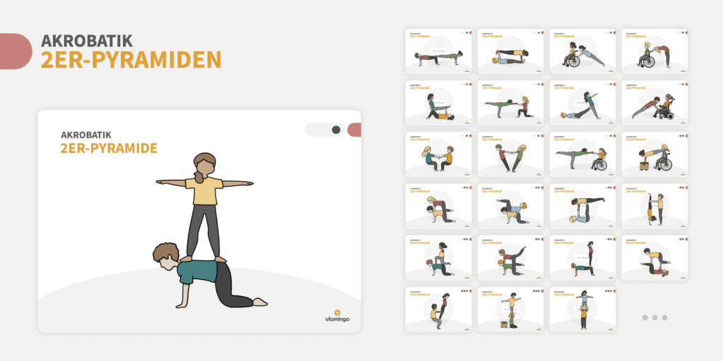 Akrobatik: 120 Übungen & Begleitmaterial für den Sportunterricht
