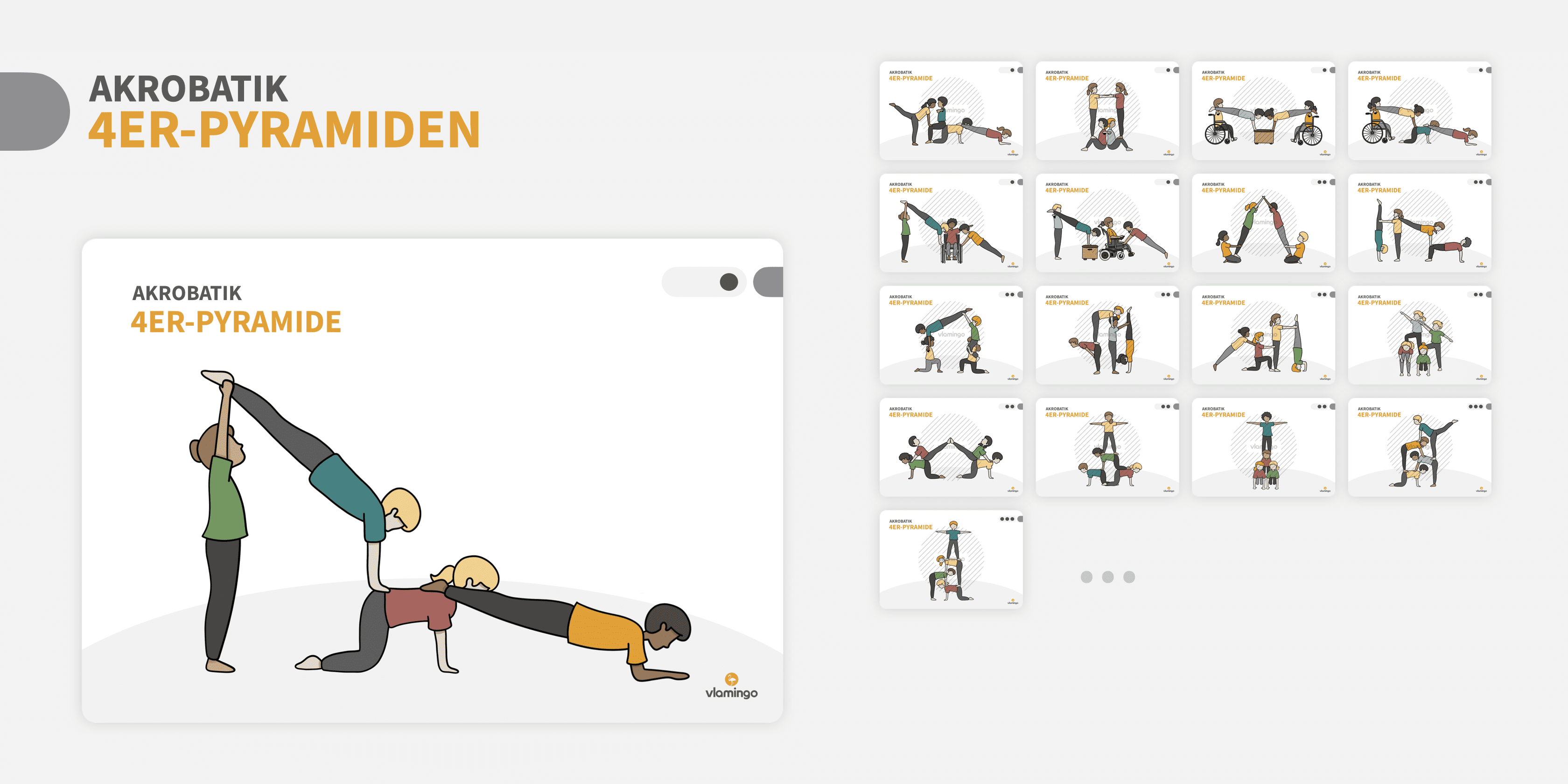 Akrobatik: 120 Übungen & Begleitmaterial für den Sportunterricht