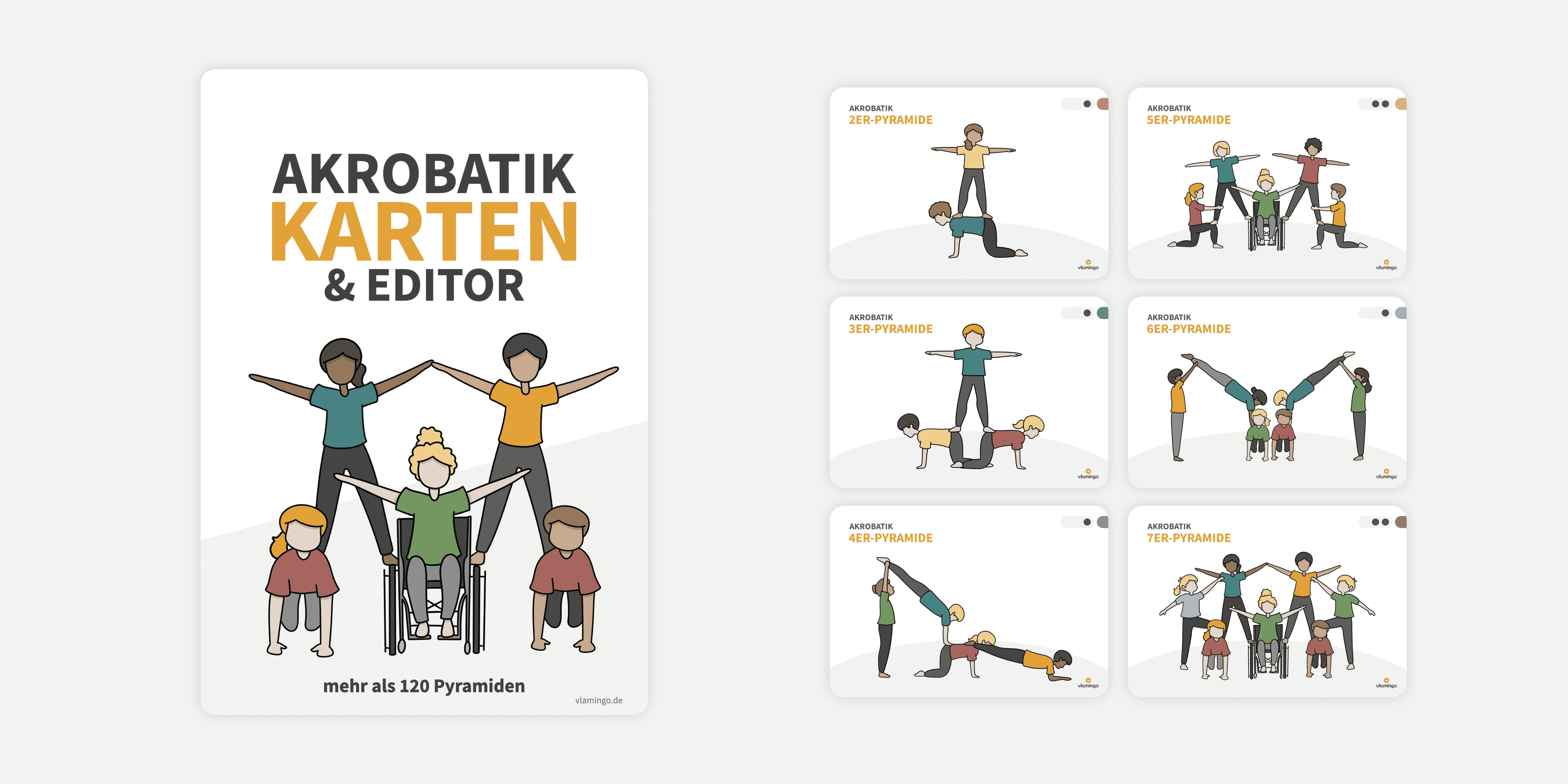 Akrobatik: 120 Übungen & Begleitmaterial für den Sportunterricht