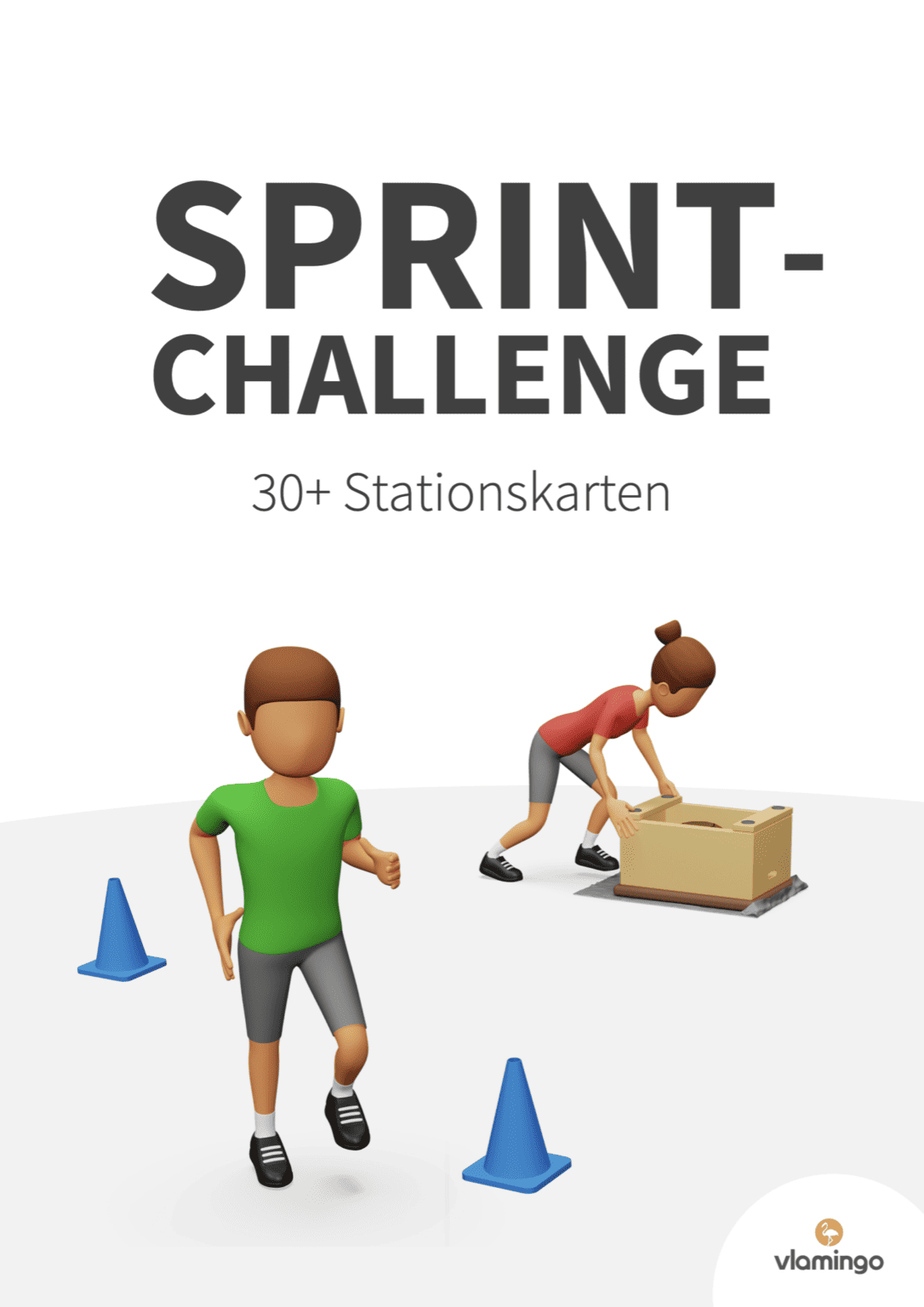 Sprinten: 30 Stationen für den Sportunterricht (Sprint-Challenge)