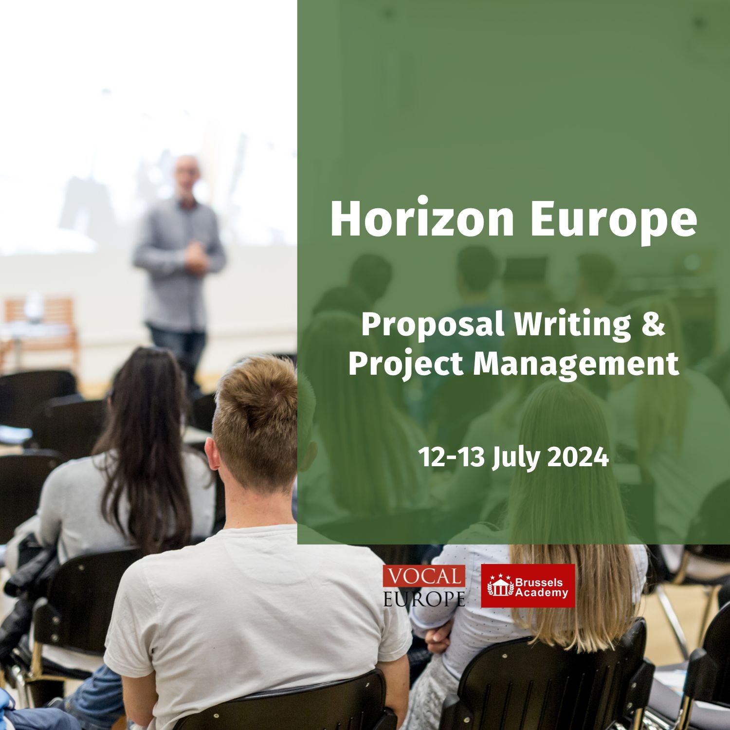 TRAINING | Proposal Writing and Project Management for EU Horizon Europe Program | 12-13 July ...