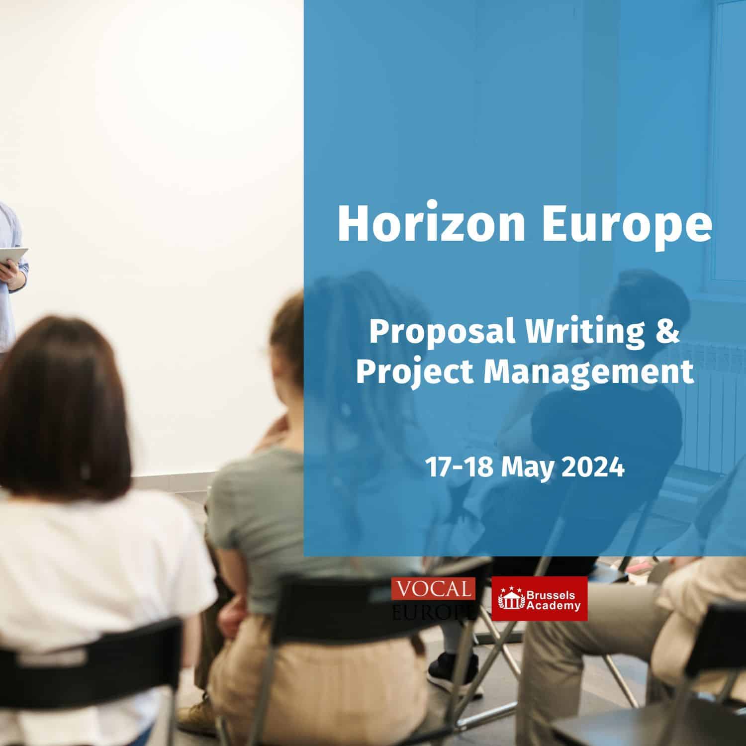 TRAINING | Proposal Writing and Project Management for EU Horizon Europe Program | 17-18 May ...