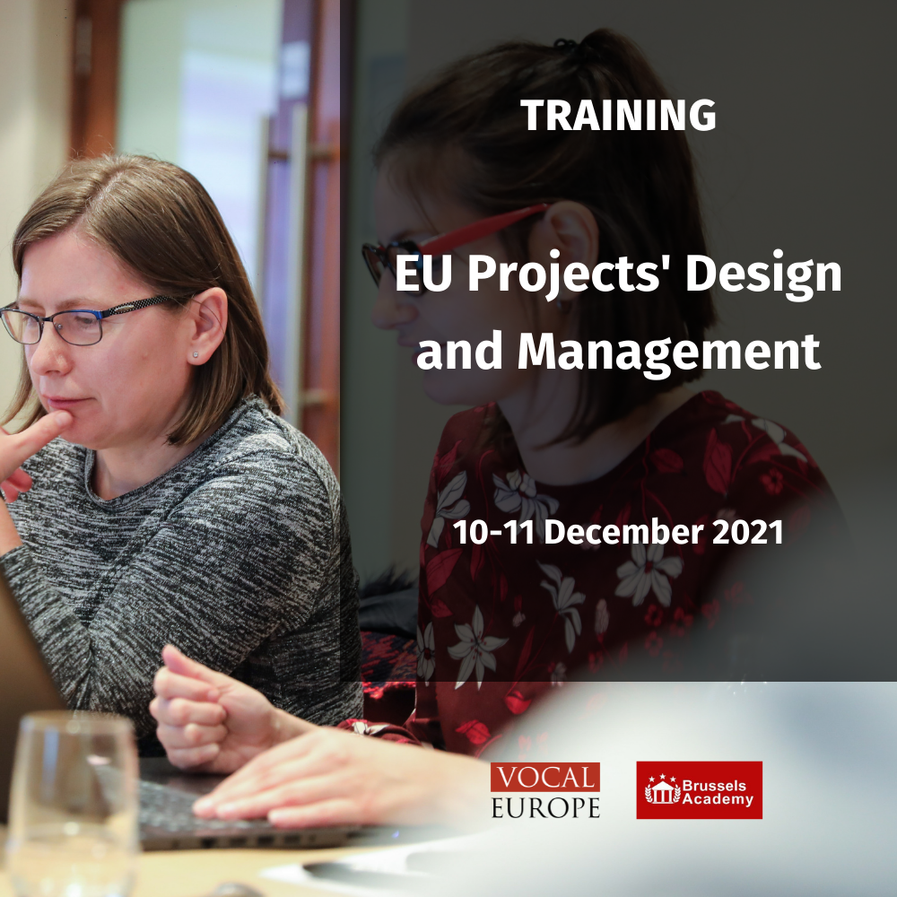 TRAINING FOR FUNDING | EU Projects’ Design and Management (10-11 ...