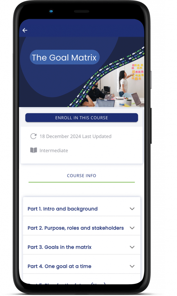 Teamutveckling effektivt med målmatrisen för långvariga resultat ...
