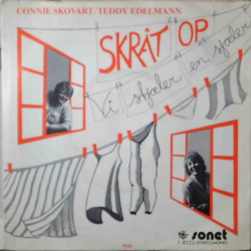 Connie Skovvart / Teddy Edelmann - Skråt Op. - Wedel´s Lopper