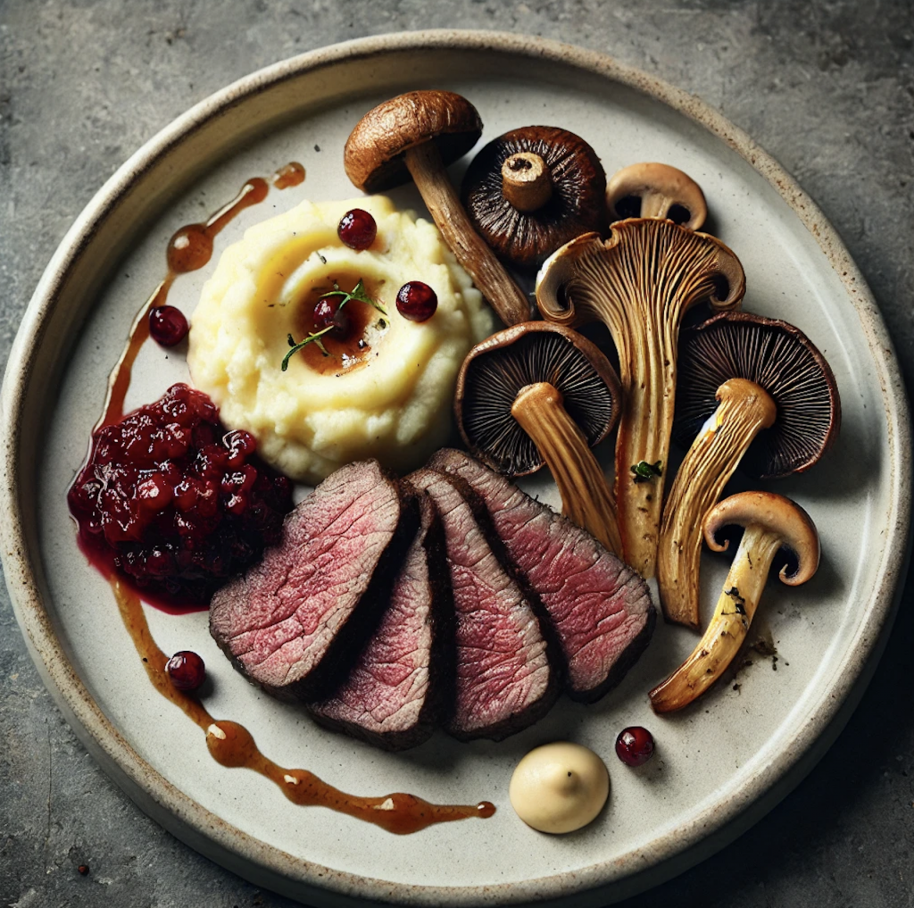 Ree Filet met Bospaddenstoelen - Wildax