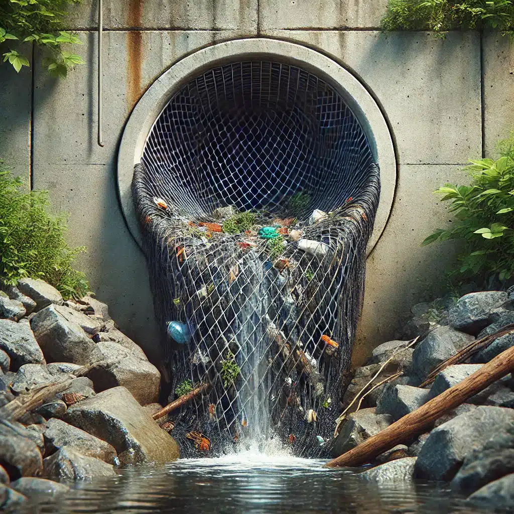 Mesh Drains, a Simple Way to Prevent Water Pollution