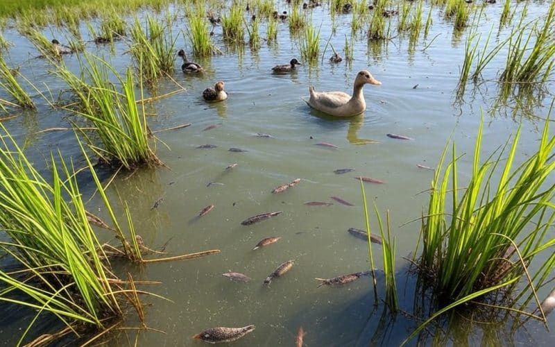 Rice–Fish–Duck Symbiosis System In Sustainable Agriculture