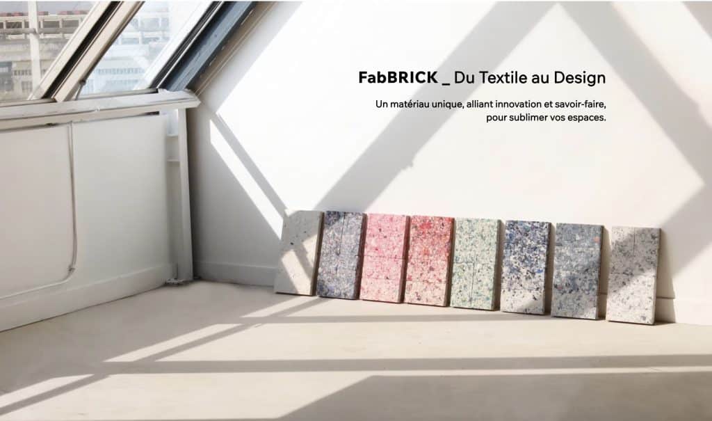 FabBRICK Turns Textile Waste into Bricks since 2018