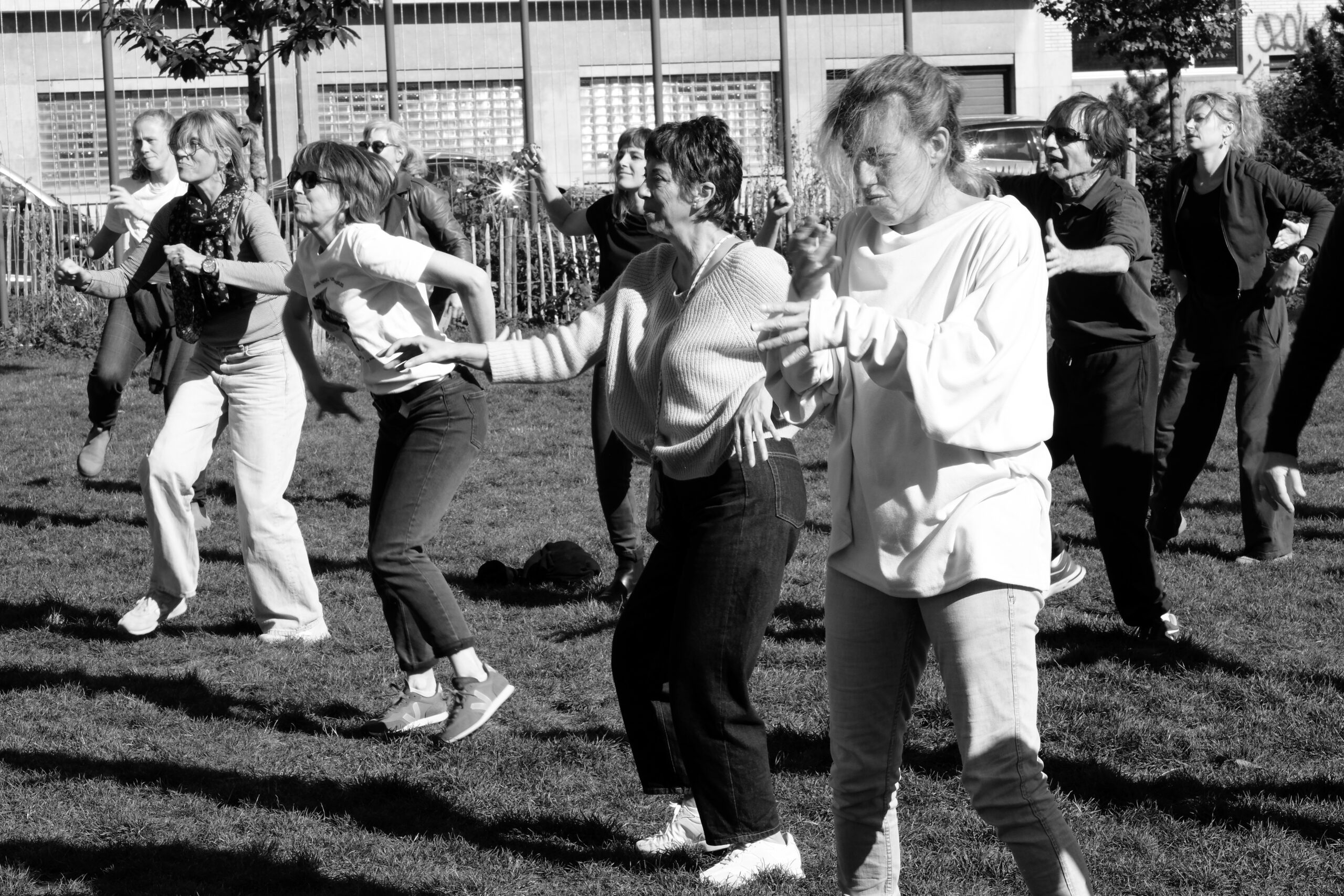 Slow Move Morning Training @ Danse avec les Foules - WOOSHING MACHINE