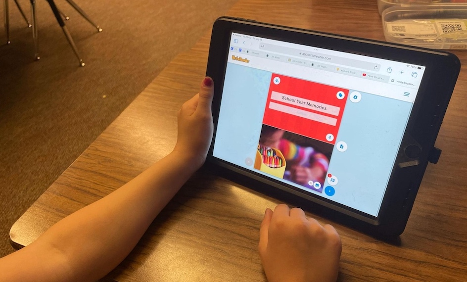 WriteReader - Book creating tool to increase students literacy skills