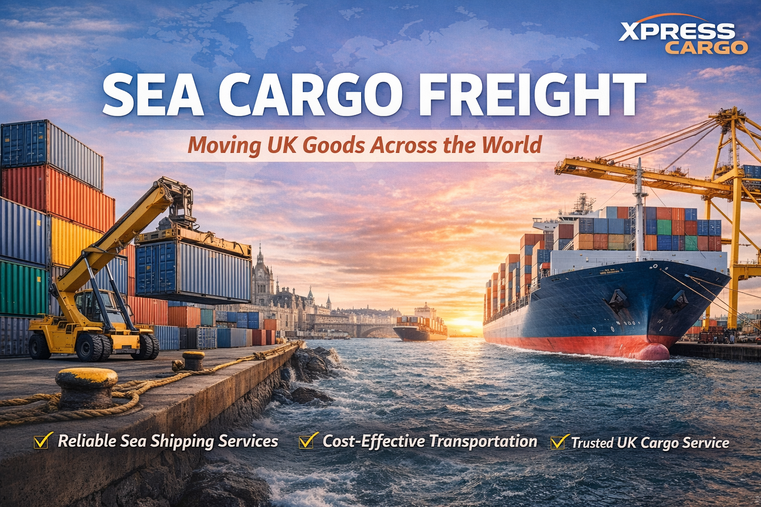 Powerful Sea Cargo Freight Services for Safe UK Shipping
