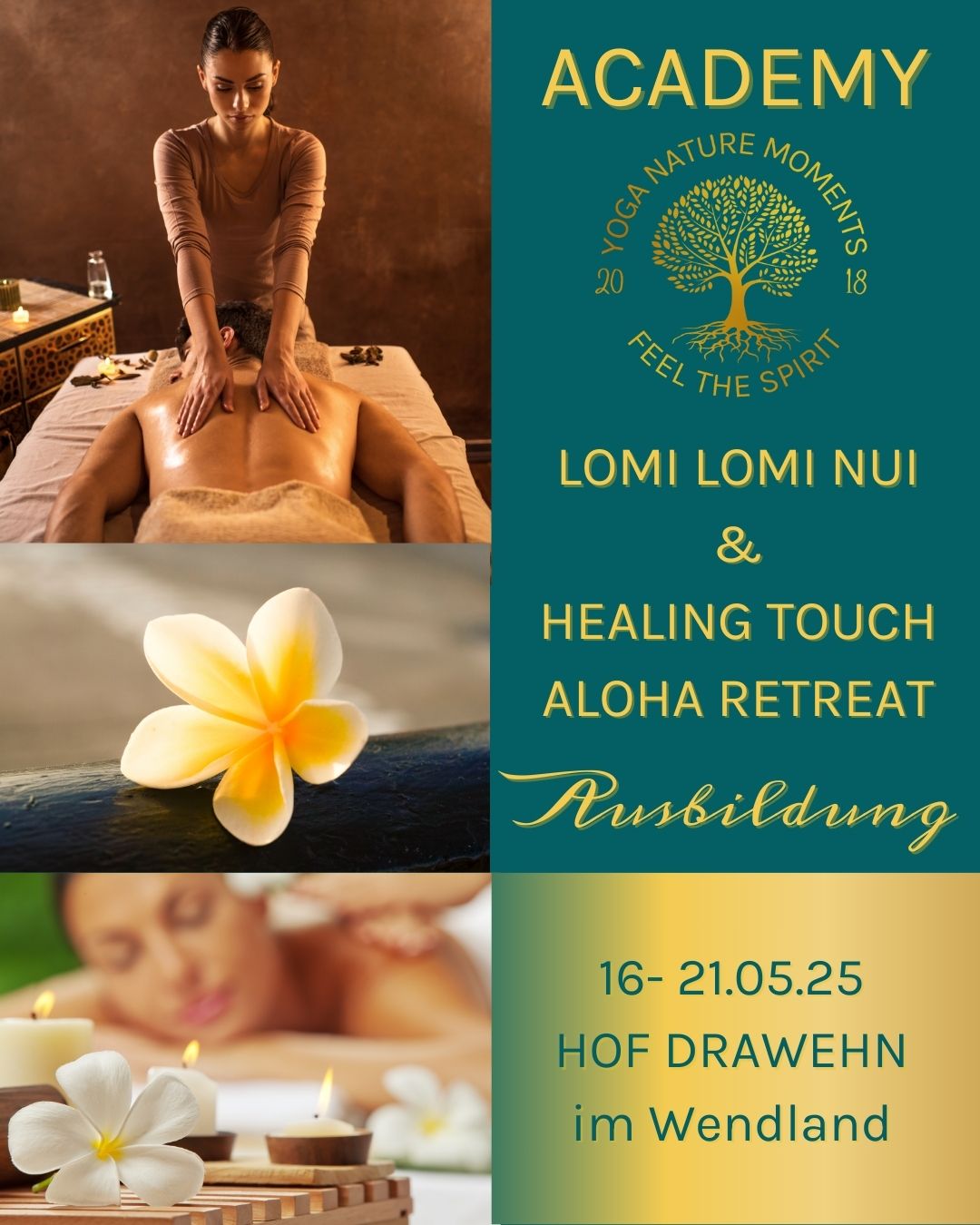 Lomi Lomi Nui Ausbildung Modul 6 - yoga-nature-moments.de