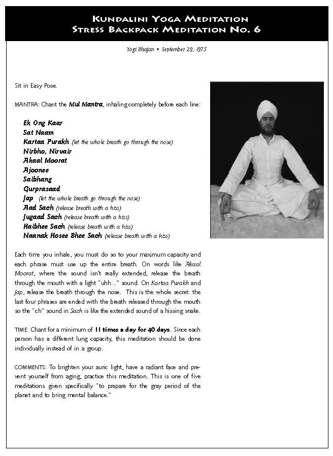 Your go-to kundalini yoga stress backpack - Yogigems