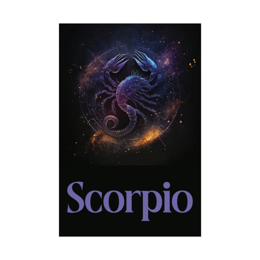 Scorpio Posters (US) - Zodiac Fusion