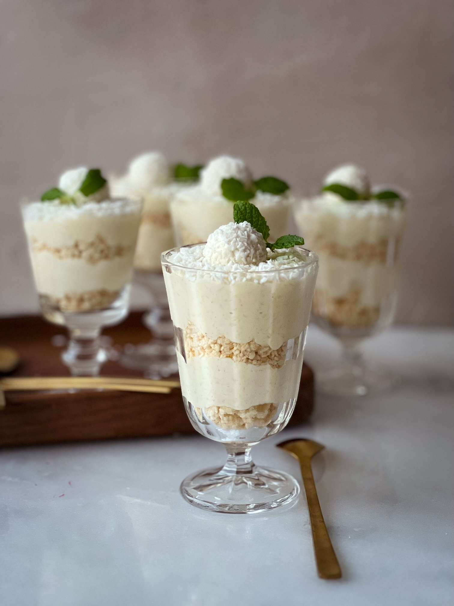 Raffaello dessert i glas - Zofias Kök | Officiella hemsida