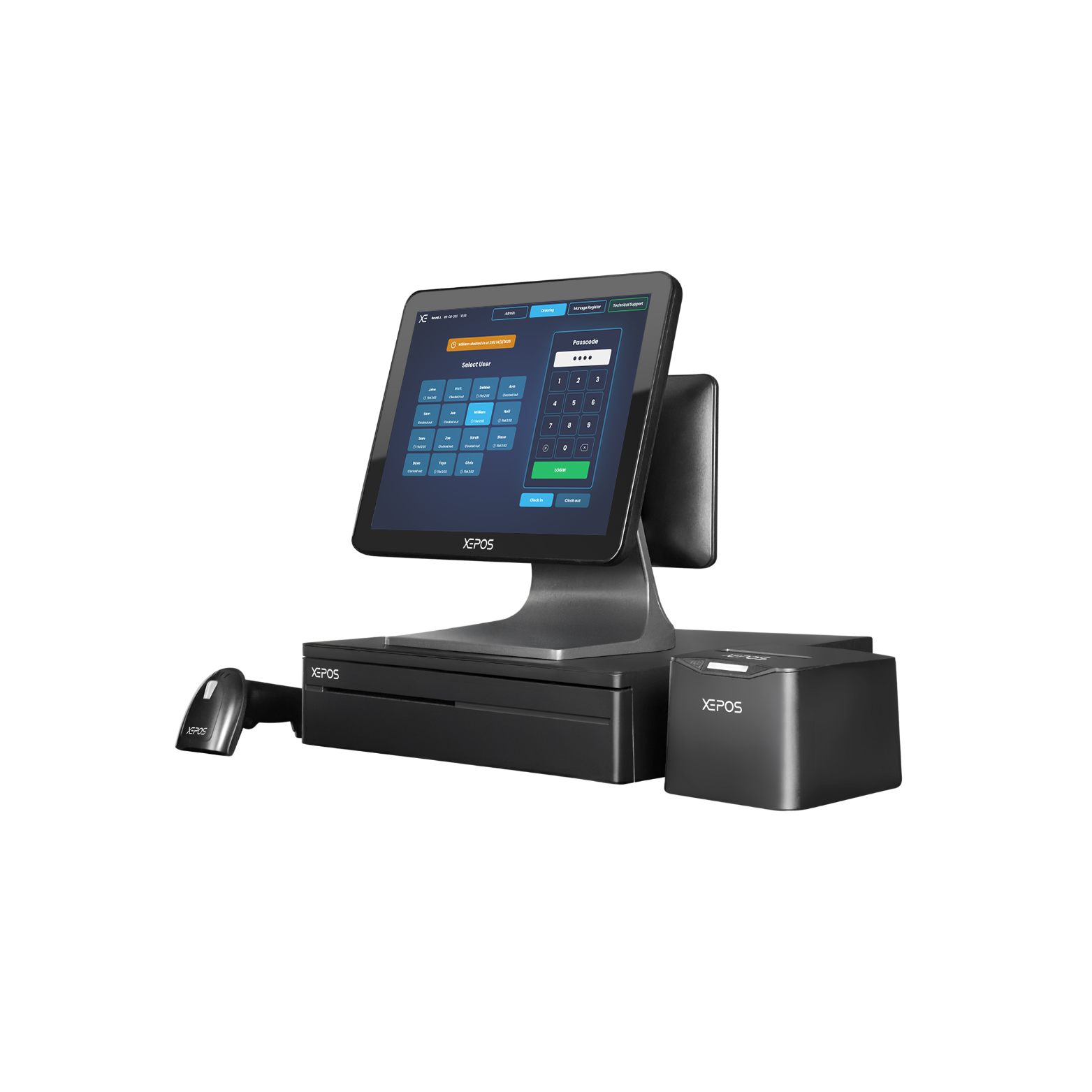 XEPOS POS System for Tanning with Tmax Integration - XEPOS