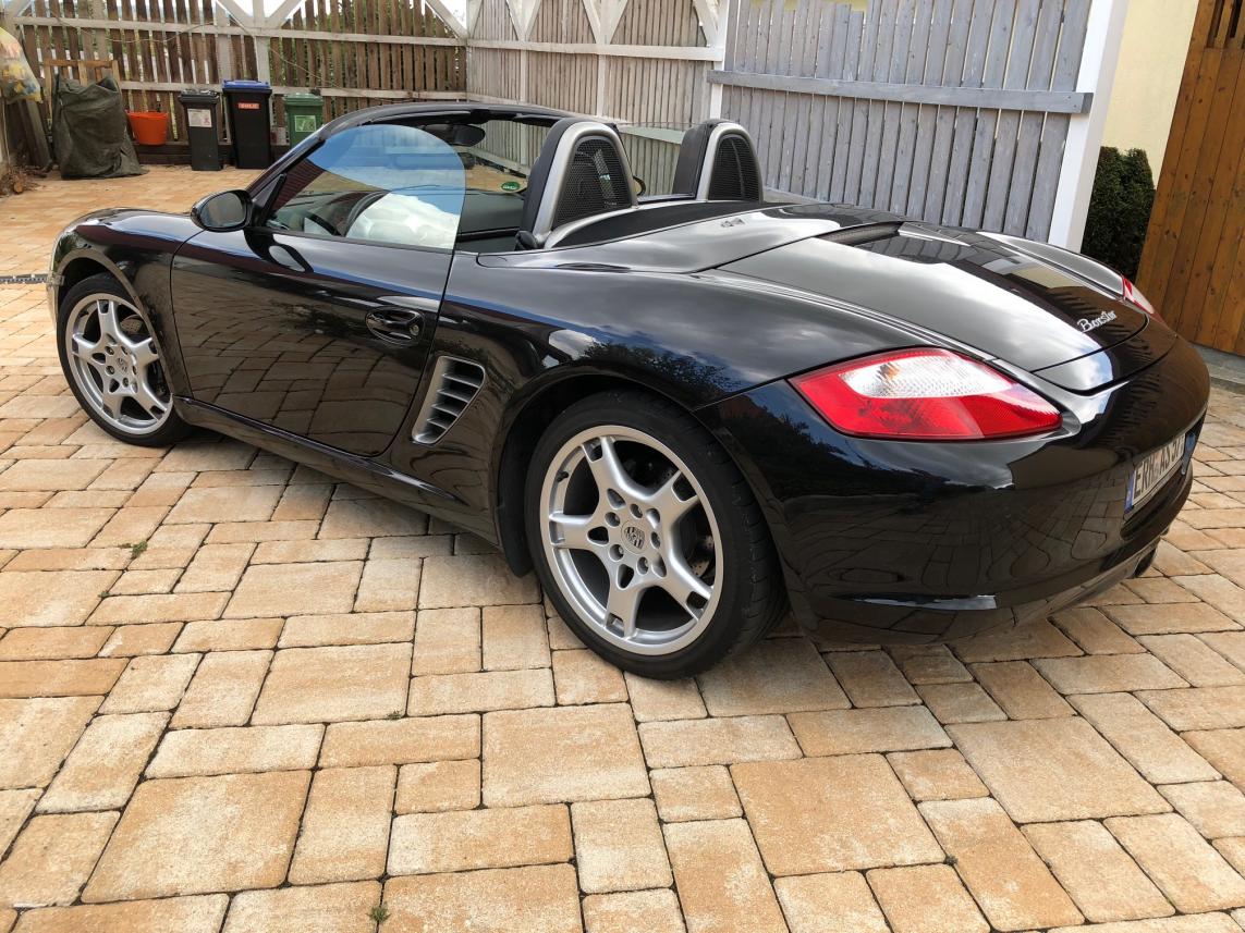 Porsche 987 Boxster (245pk) Basalt Black · youngtimer.one